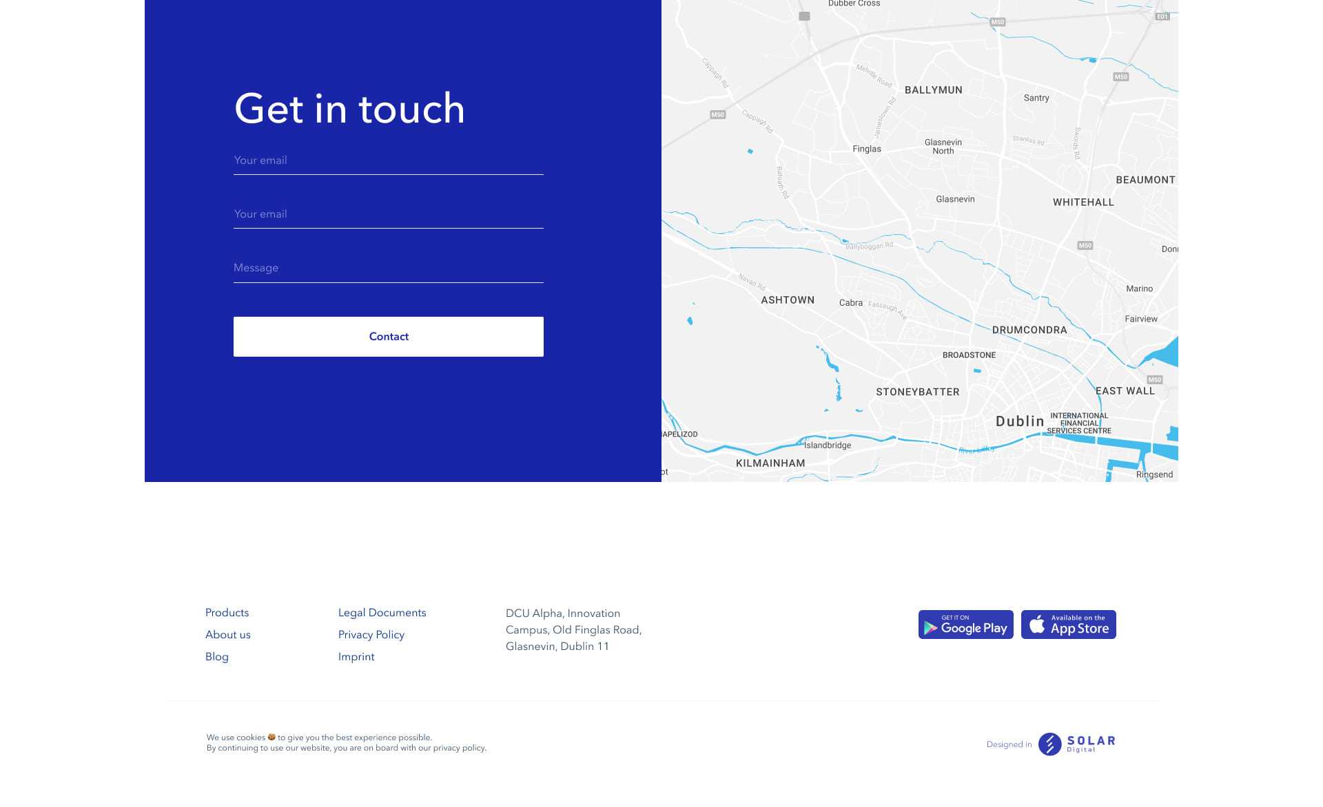 Концепция дизайна для финансового стартапа﻿ из Ирландии Touchtech